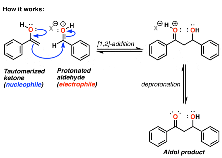 The Acid-Catalyzed Aldol Reaction