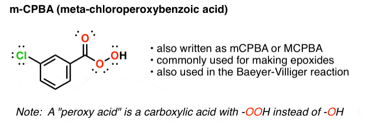 Introduction to mCPBA – a useful reagent for organic chemistry — Master Organic Chemistry